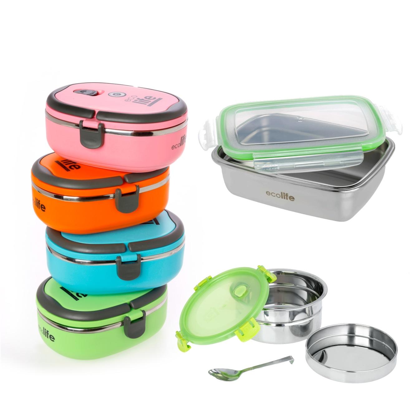 Φαγητοδοχεία Ανοξείδωτα Ecolife